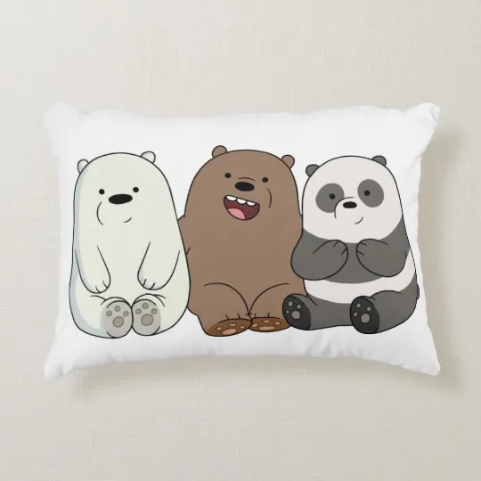 We Bare Bears Mini Pillow 8 Inches x 11 Inches | Lazada PH