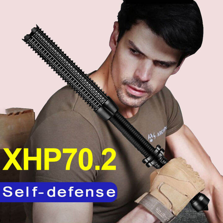 CWMace เบสบอลไฟฉาย Led Cree Xhp70.2 Led ยุทธวิธีไฟฉาย18650แบบชาร์จ ...