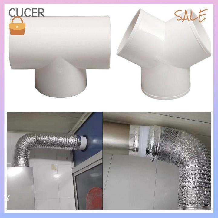 【COD&Ready Stock】100/150/200mm Ducting T/Y Duct Connector Quick ...