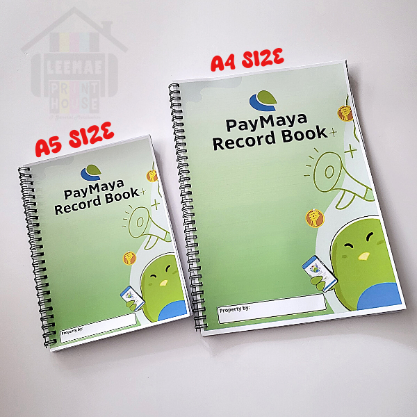 PayMaya Record Book - 70pages per Notebook | Lazada PH