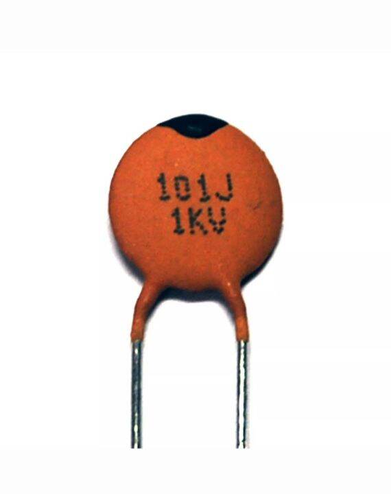 Disc Ceramic Capasitor 100pF 1KV NPO Series High voltage RoHS Taiwan ...