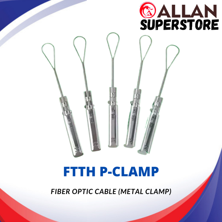 Allan Superstore FTTH P-Clamp for Fiber Optic Cable Installation / GPON ...