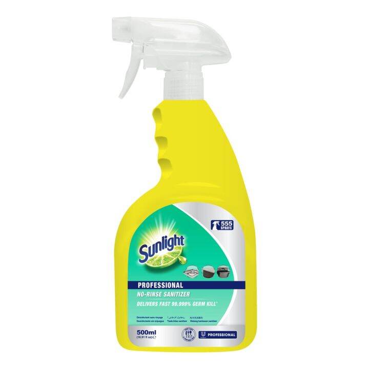 Sunlight Professional No-Rinse Sanitizer, 500 mL | Lazada PH