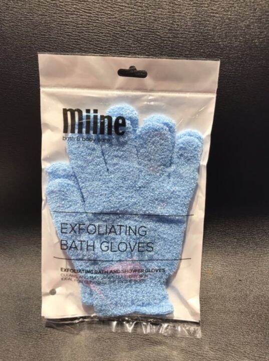 MIINE Exfoliating Bath Gloves ( Random ) | Lazada PH