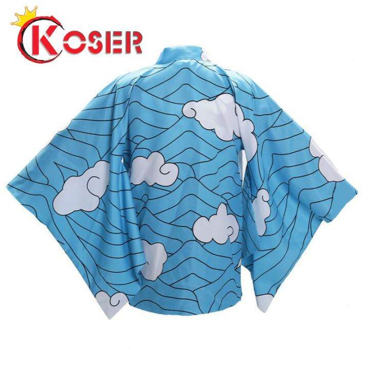 COSER KING เสื้อคลุม Haori Anime Demon Slayer: kimetsu NO yaiba บุรุษ ...