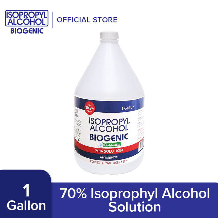 Biogenic 70% Isopropyl Alcohol Solution Gallon | Lazada PH