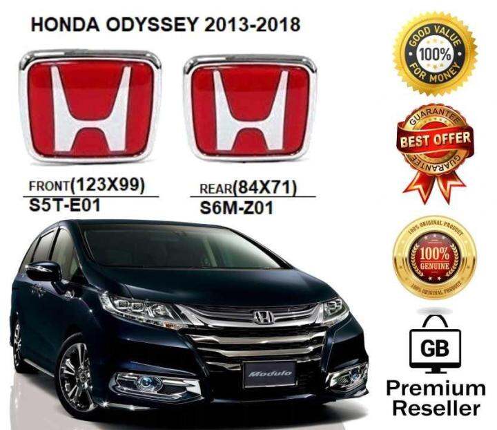 GB-store 100%[ORIGINAL] HONDA ODYSSEY LOGO 2013-2018 FRONT&BACK LOGO ...