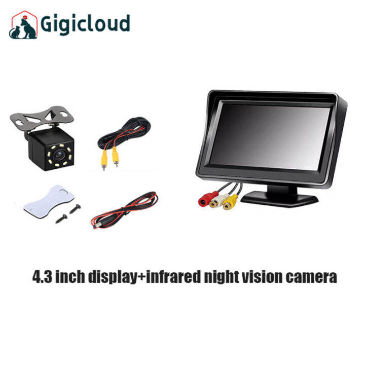 Rear View Car Camera Screen Monitor System Parking Reverse Safety ...