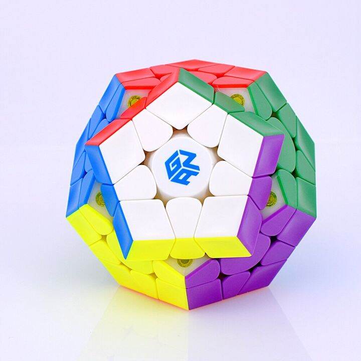 GAN Megaminx M 3X3 Magnetic Magic Speed Cube Stickerless Professional ...