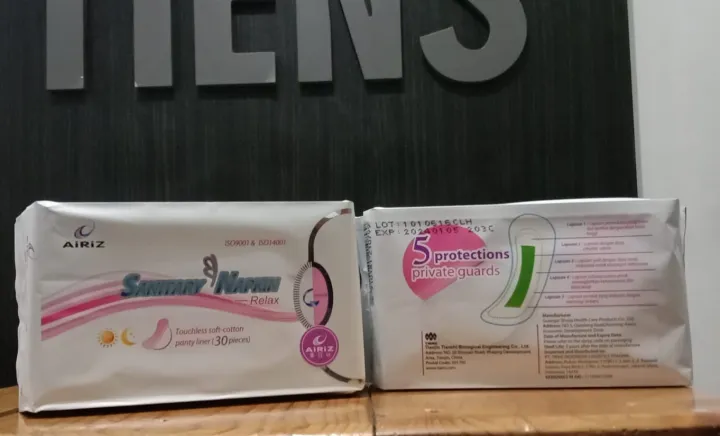 Airiz Sanitary Napkin | Panty Liner relax | hilangkan keputihan dan ...
