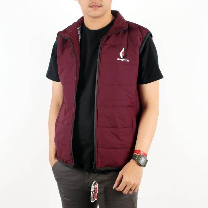 AIM - Rompi Kembung Terbaru Tebal / Jaket Rompi Taslan Waterfroop ...