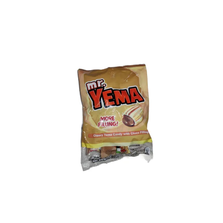 Mr. Yema Candy Choco 20 pcs More Filling Chewy Yema Candy with Choco ...