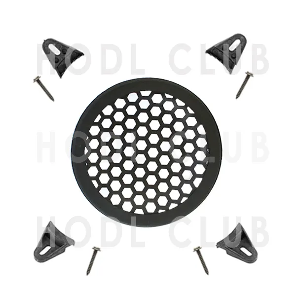 Crown MSH4 4" Speaker Grill Mesh Cover with Mounting Brackets | Lazada PH