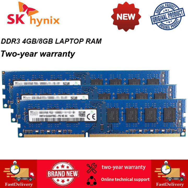 SK Hynix Desktop DDR3 RAM 2GB/4GB/8GB 1600Mhz/1333Mhz/1066Mhz PC3L-12800U Memory 1.35V 1.5V ...