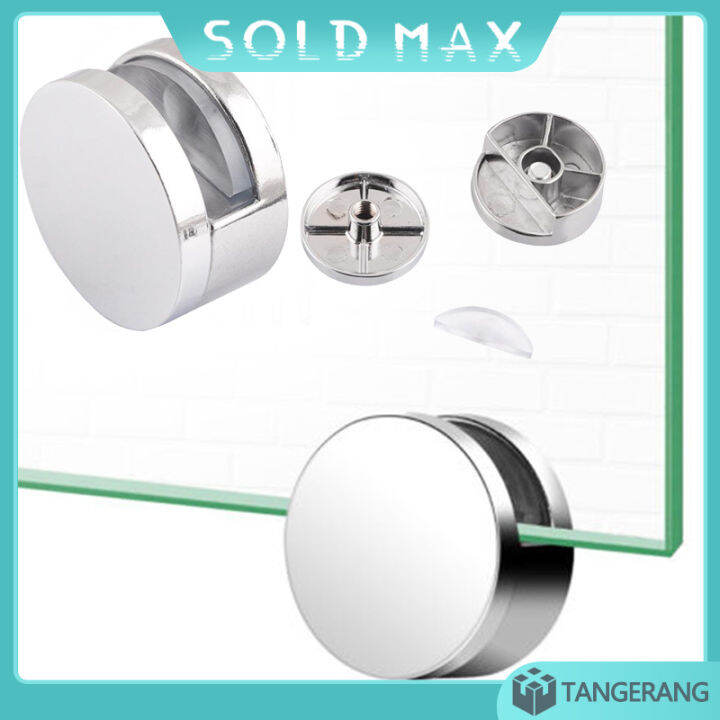 4pcs Klip Penjepit Cermin Kaca Mirror Holder Clamp Klem Jepit Kac Klem ...