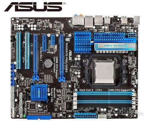 A+SUS M4A89TD PRO/USB3 Original motherboard DDR3 Socket AM3 USB3.0 32GB ...