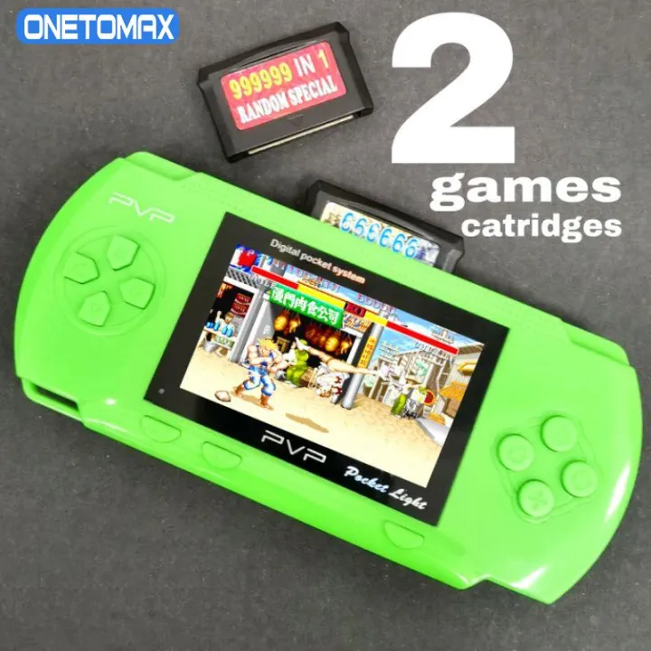 3000 Video Game Console PVP Station Light with Game Cards FC GBA PS1 ...