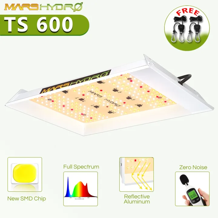 2022ใหม่ล่าสุด Mars Hydro TS 600W LED Grow Light Sunlike Full Spectrum ...