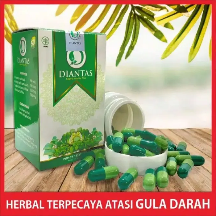[DIANTAS] DIANTAS ® Kapsul Insulin Plus Diabetes Tuntas | Penurun Gula ...