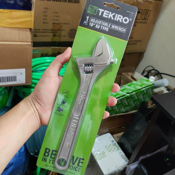 Kunci inggris 10" TEKIRO Adjustable wrench 10inch | Lazada Indonesia