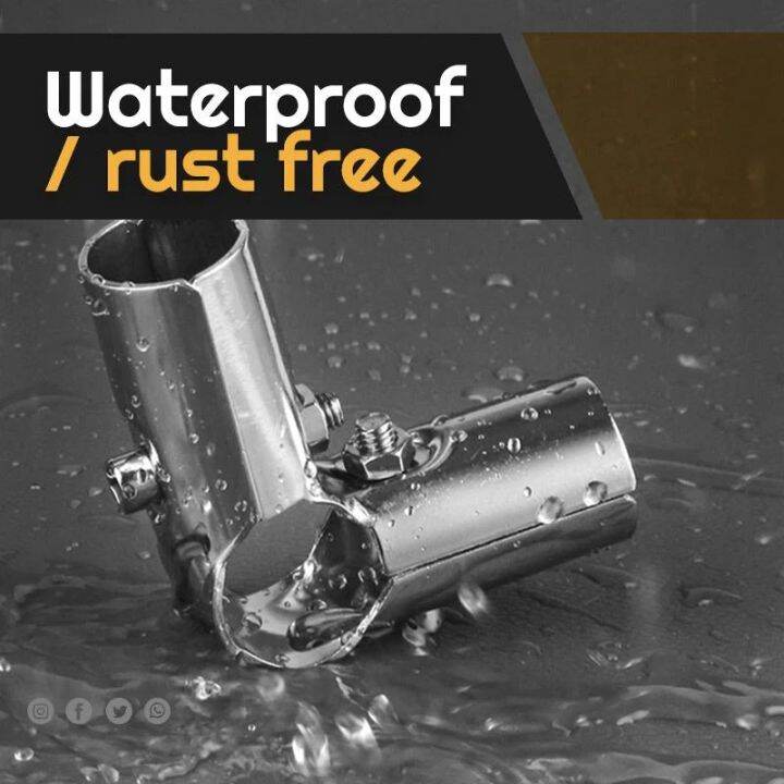 Stainless Steel Tube Connector For 25mm Diameter Tube/Pipe Clamp More ...