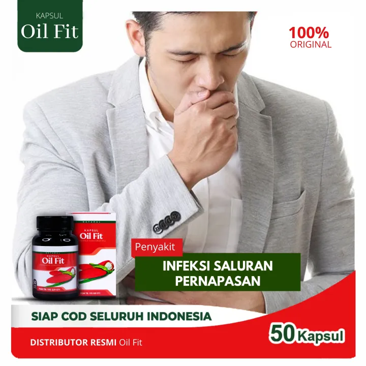 OilFit Untuk Obat Infeksi Saluran Pernapasan - Oil Fit 50 Kapsul Minyak ...