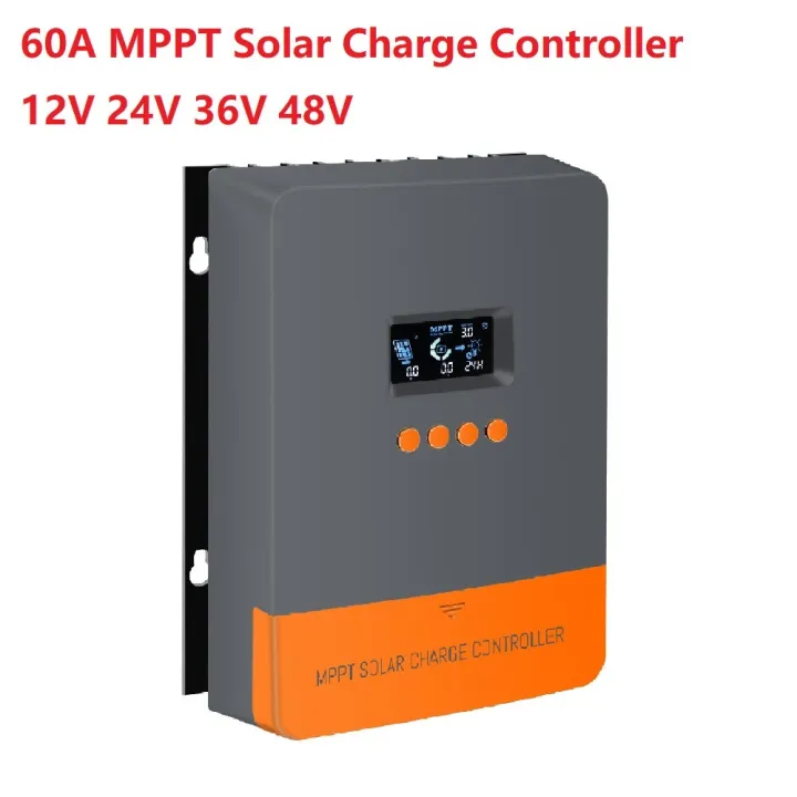 12V/24V/36V/48V Solar Controller 60A Auto Solar Controller PV Input ...