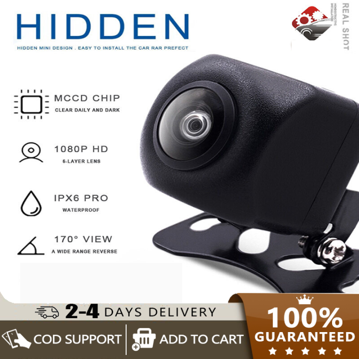 DIYMO 720p Hd Waterproof 5v Universal Car Rear View Camera Reverse Back ...