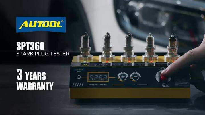 AUTOOL 2-5 Hole Car Spark Plug Tester Ignition Testers Automotive ...