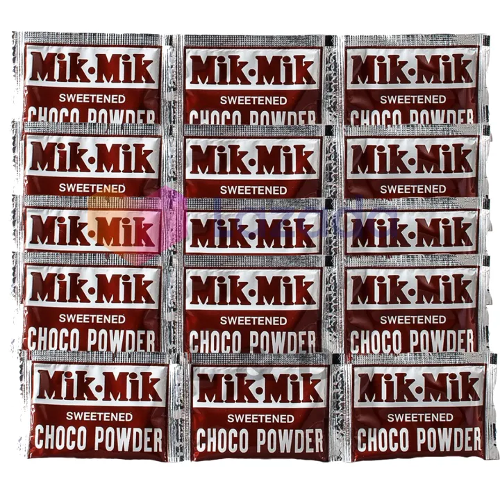MIK-MIK SWEETENED CHOCO POWDER 20S (5 PACKS) | Lazada PH