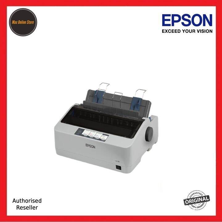EPSON LQ310 OFFICE/HOME DOT MATRIX PRINTER New Unit LQ-310 WITH 24-PIN NARROW CARRIAGE IMPACT ...