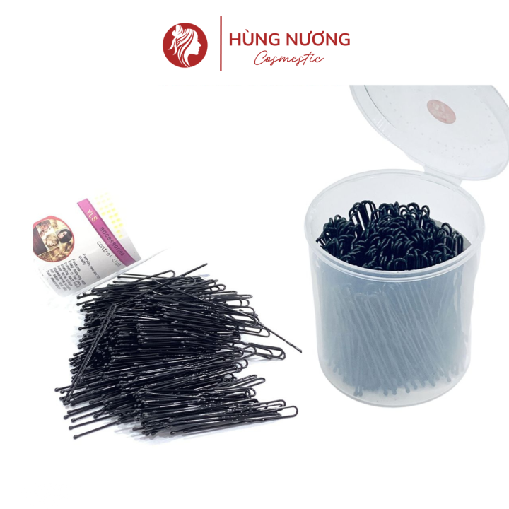 Kẹp ghim Kẹp Gim Chữ U Cài Tóc Chuyên Nghiệp chính hãng bọc sơn đen ...