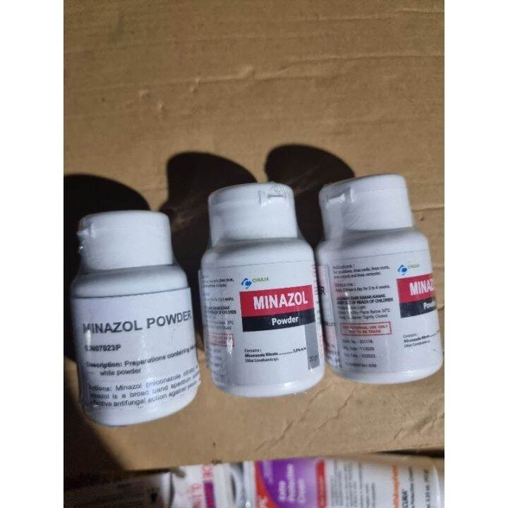 Miconazole Nitrate 2.0 w/w MINAZOL Powder 20g | Lazada PH
