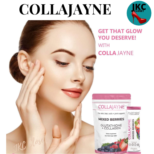 Collajayne Mixed Berries (Glutathione and Collagen) Food Supplement ...