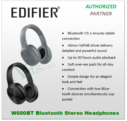 Edifier W600BT Bluetooth Stereo Headphones | Lazada