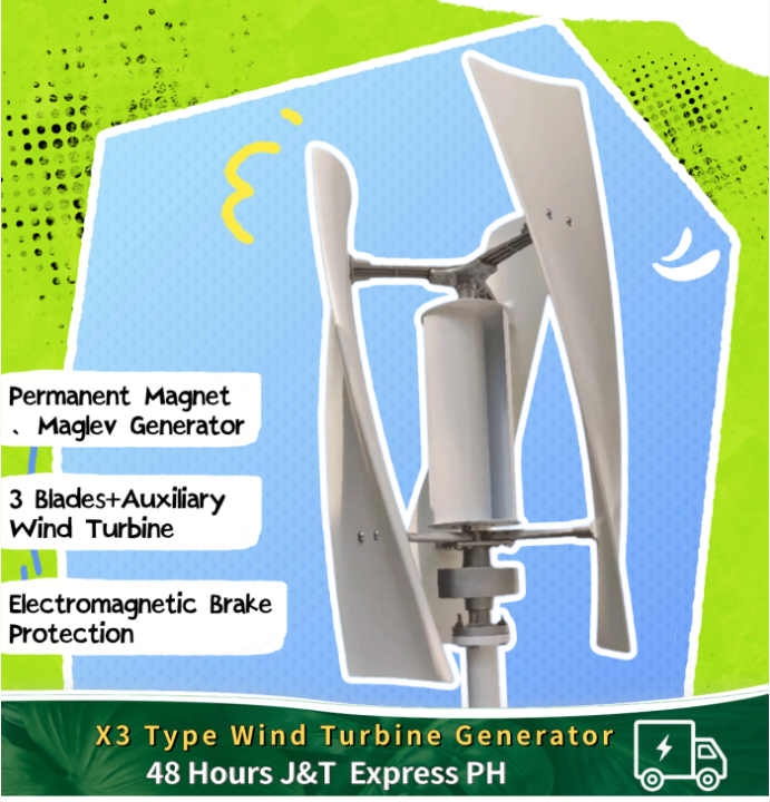 600W/1000W wind turbine 12V 24V mild wind start magnetic levitation generator high-power 220V ...