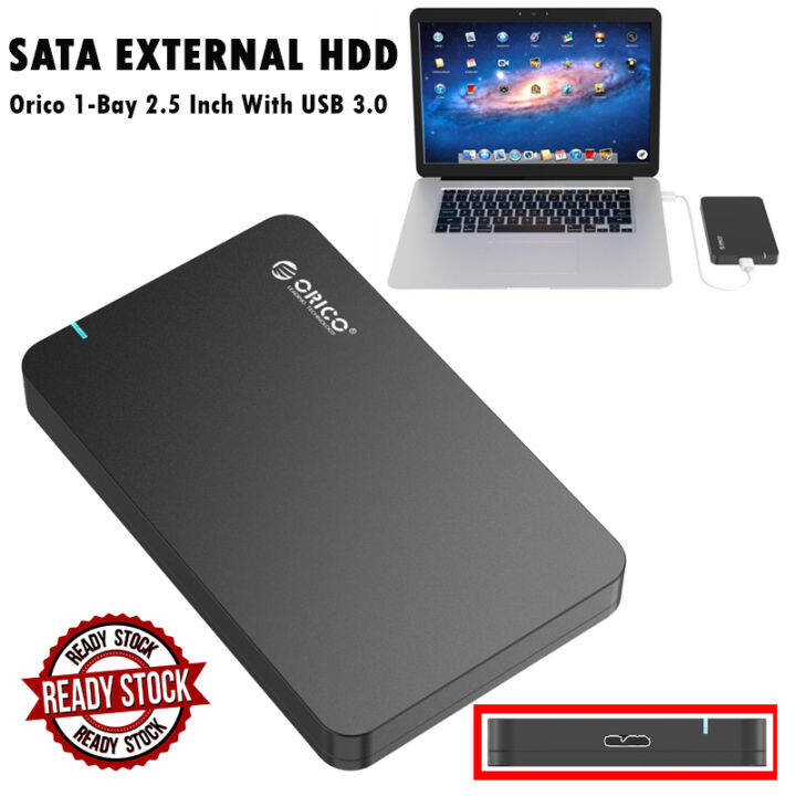 Casing Harddisk External Case 2.5 Inch Orico 1-Bay SATA HDD Enclosure ...