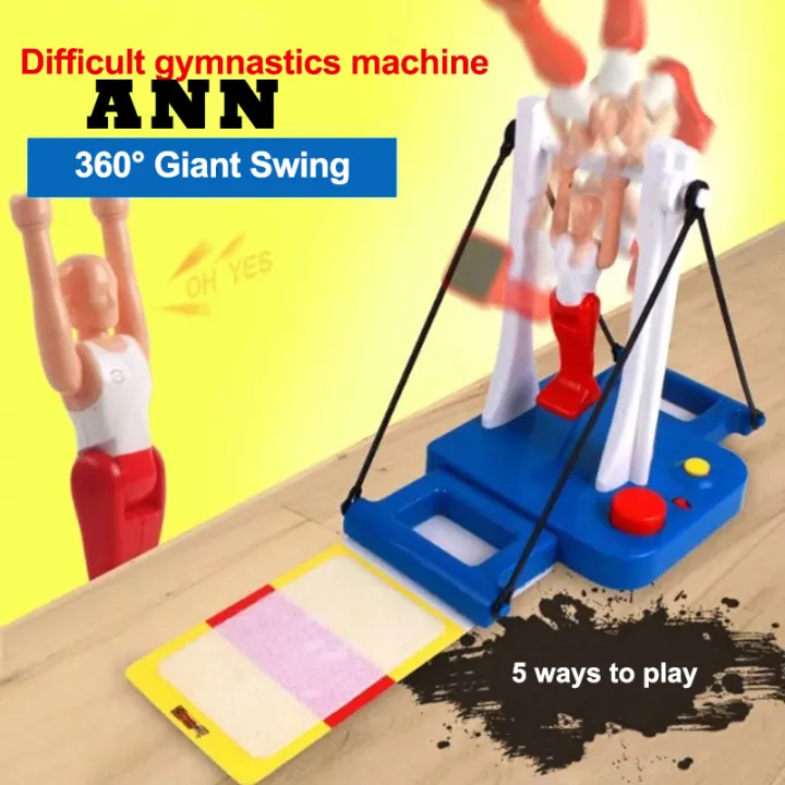 Children's Toy Gymnastics Machine Horizontal Bar Prince Flip Gymnastic ...