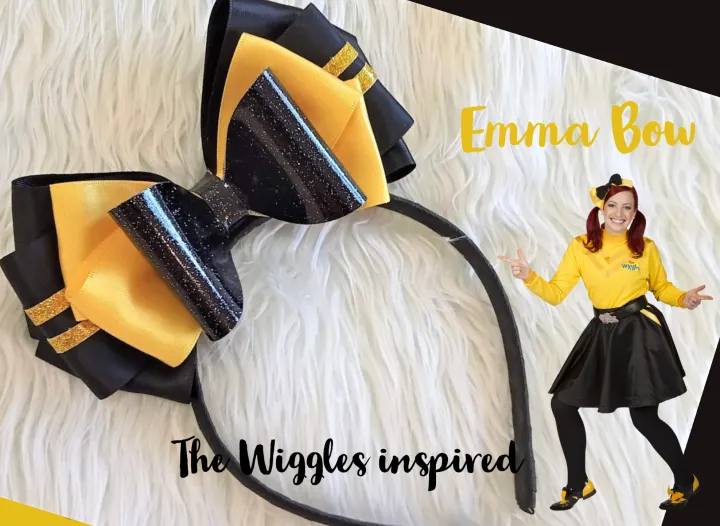 Emma Bow The wiggles inspired Kids Adult Hair Accessories | Lazada PH