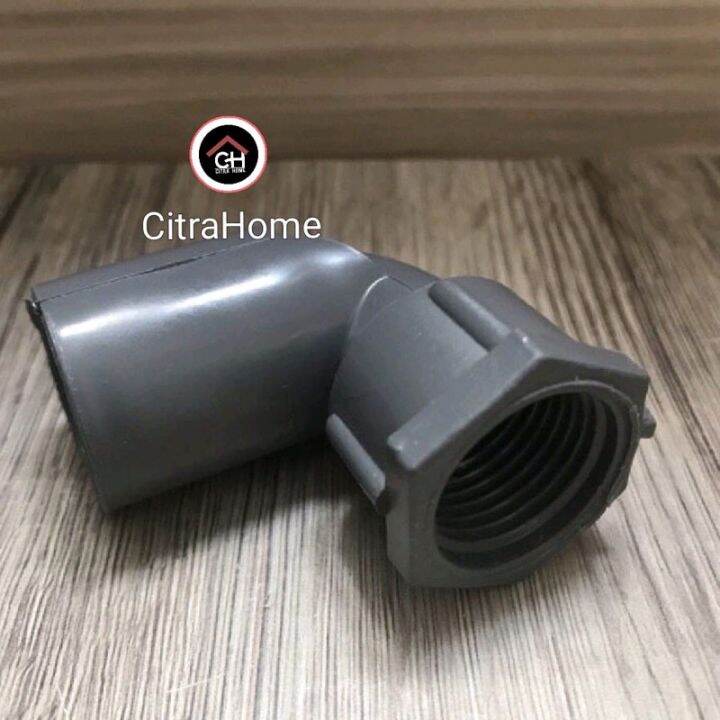 Knee Drat Dalam Faucet Knee PVC TS 1/2” Jaya | Lazada Indonesia