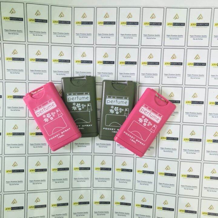 Pocket spray 15ml plastik - botol parfum saku - praktis | Lazada Indonesia