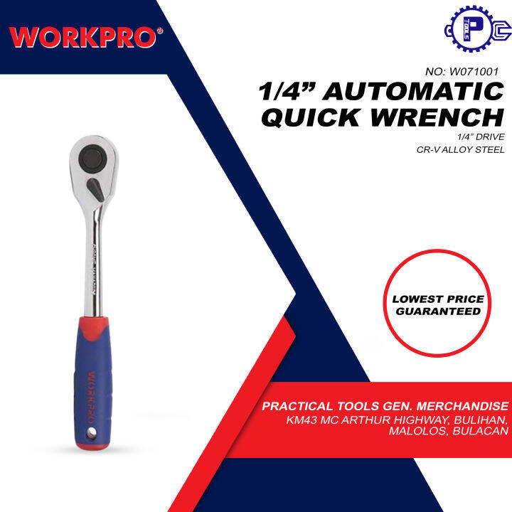 WORKPRO AUTOMATIC QUICK WRENCH | Lazada PH