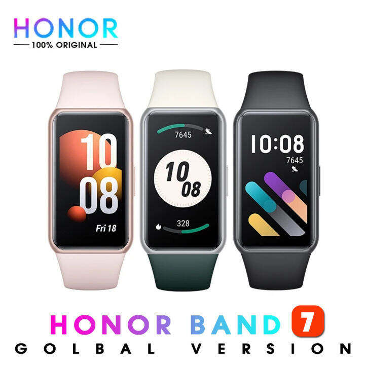 Global Version Honor Band 7 Smartband การนอนหลับการตรวจสอบอัตราการเต้น ...