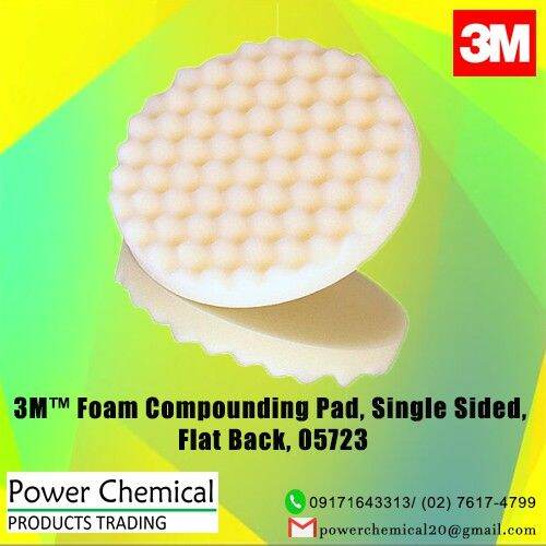 3M™ Foam Compounding Pad, Single Sided, Flat Back, 05723 | Lazada PH