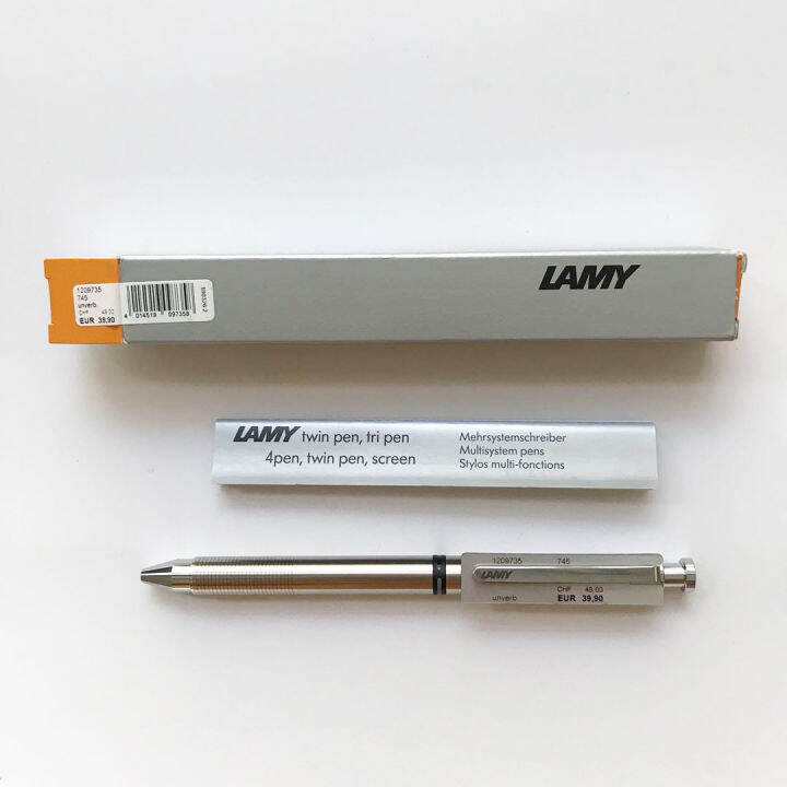 Genius female owner with German Lamy Ling Mei st tri pen 745 746 ...