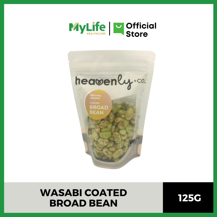 HEAVENLY+CO WASABI COATED BROAD BEANS 125G | Lazada
