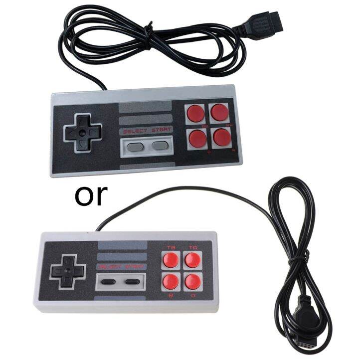 Handle Game Controller Classic Wired 4 Buttons 4 Buttons For 9 Pin NES ...