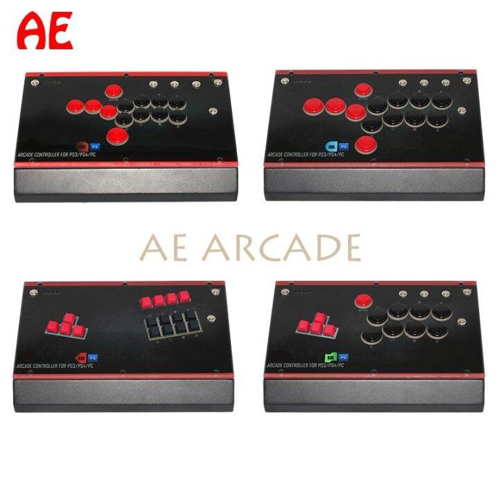 MIXBOX MX DIY Keyboard Plus Sanwa Button Hitbox Style Arcade Joystick ...