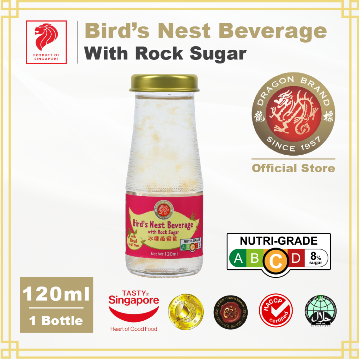 Dragon Brand Bird's Nest Beverage With Rock Sugar (120ml) Made In ...