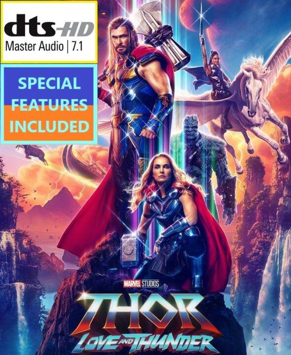 BLURAY Thor Love And Thunder (2022) [DTS HDMA 7.1] Action Adventure Comedy T4209 SPECIAL ...